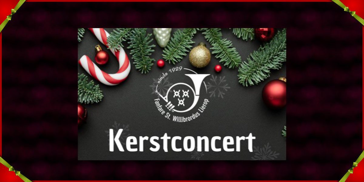 Na een grandioos Lierop Live nu op 17 december in actie met ‘iets ...