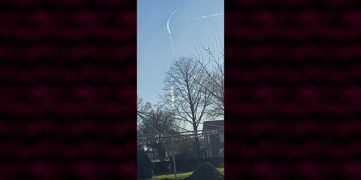 Wat is dit voor een vreemde streep in de lucht? – Slaponline
