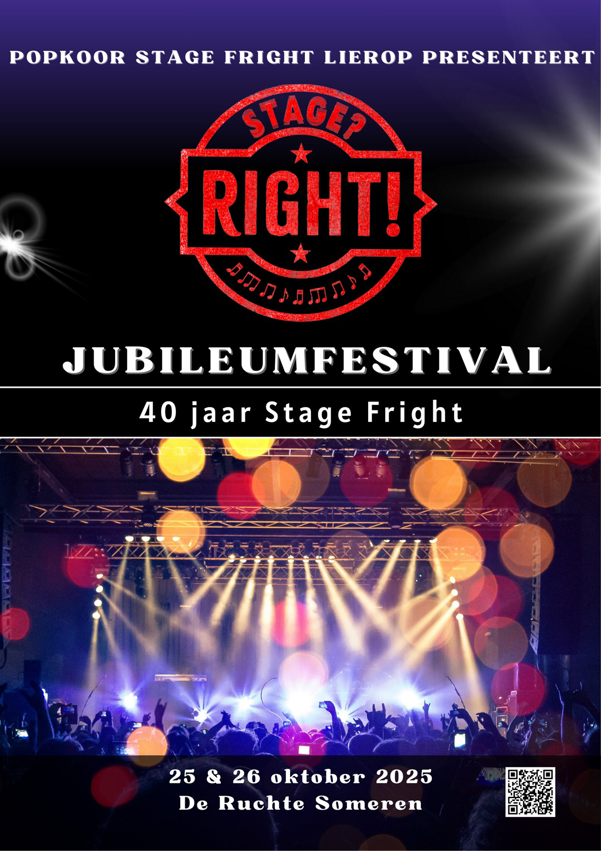 Popkoor Stage Fright viert 40-jarig jubileum met voorstelling “Stage ...
